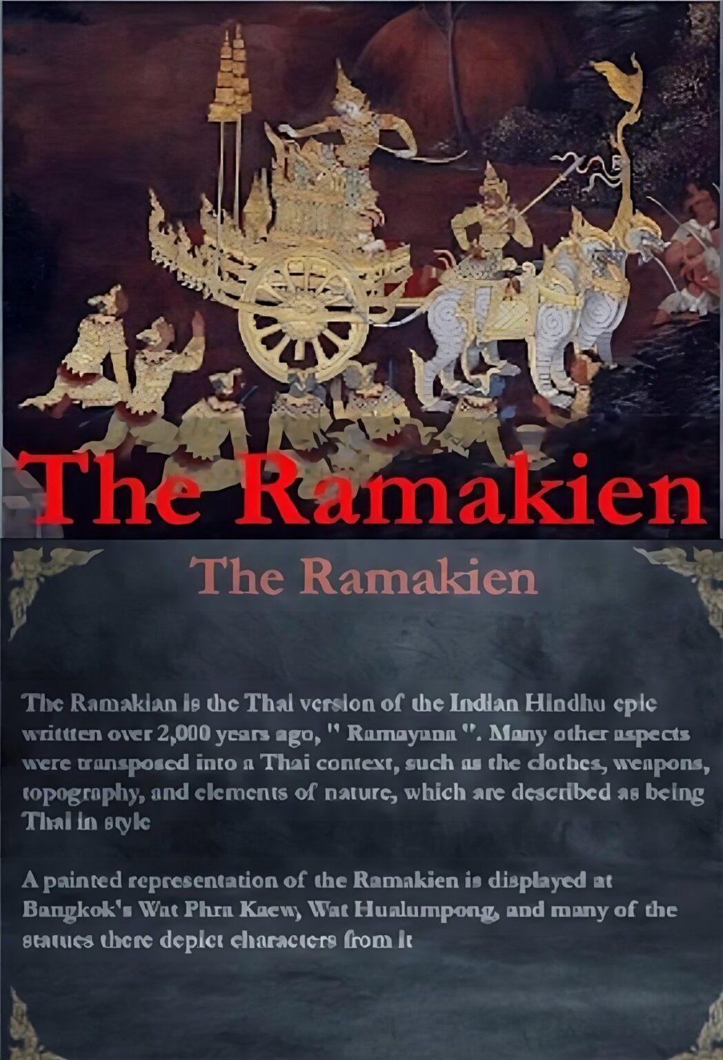 Ramayana in Different Countries and Languages