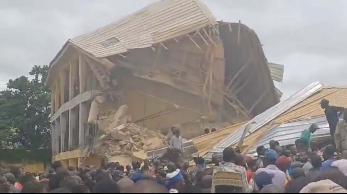 Tragic School Collapse in Nigeria Kills 22 Students, Rescue Efforts ...